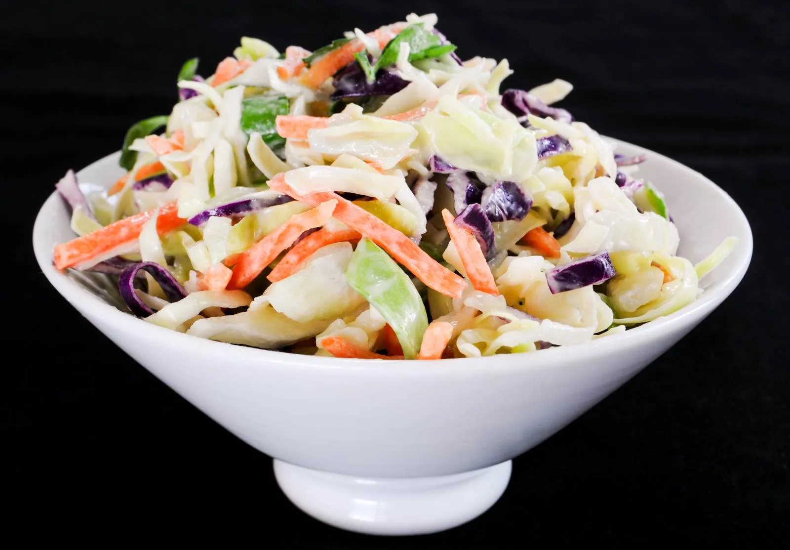 Light and Tangy Cole Slaw | For the Love of Cooking