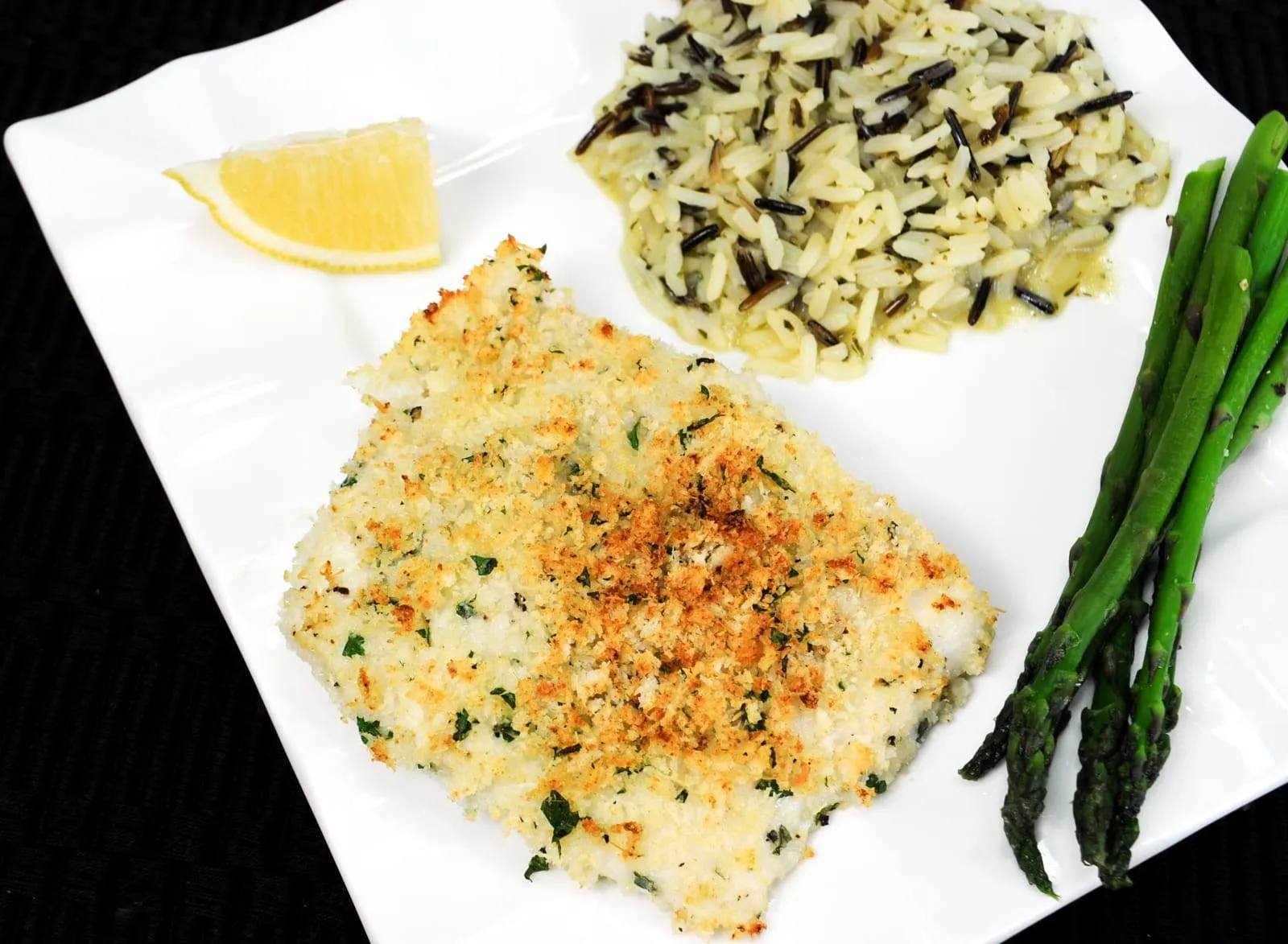 Parmesan-Panko Crusted Halibut | For the Love of Cooking