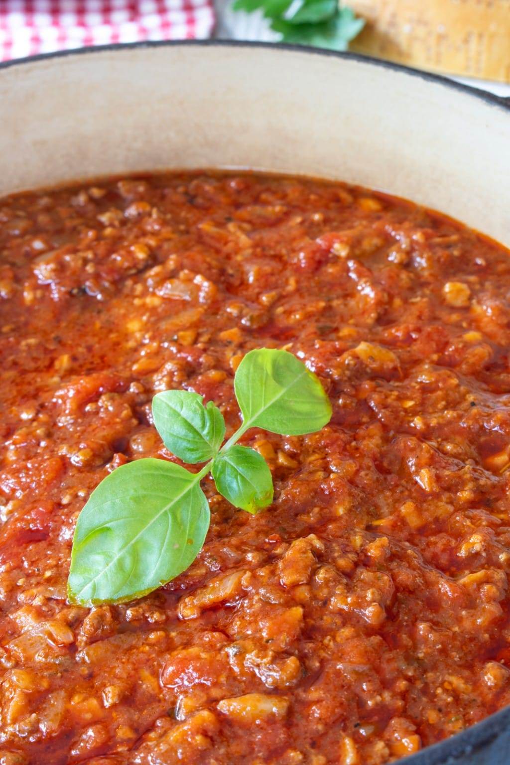 Homemade Meat Sauce | For the Love of Cooking Homemade Meat Sauce