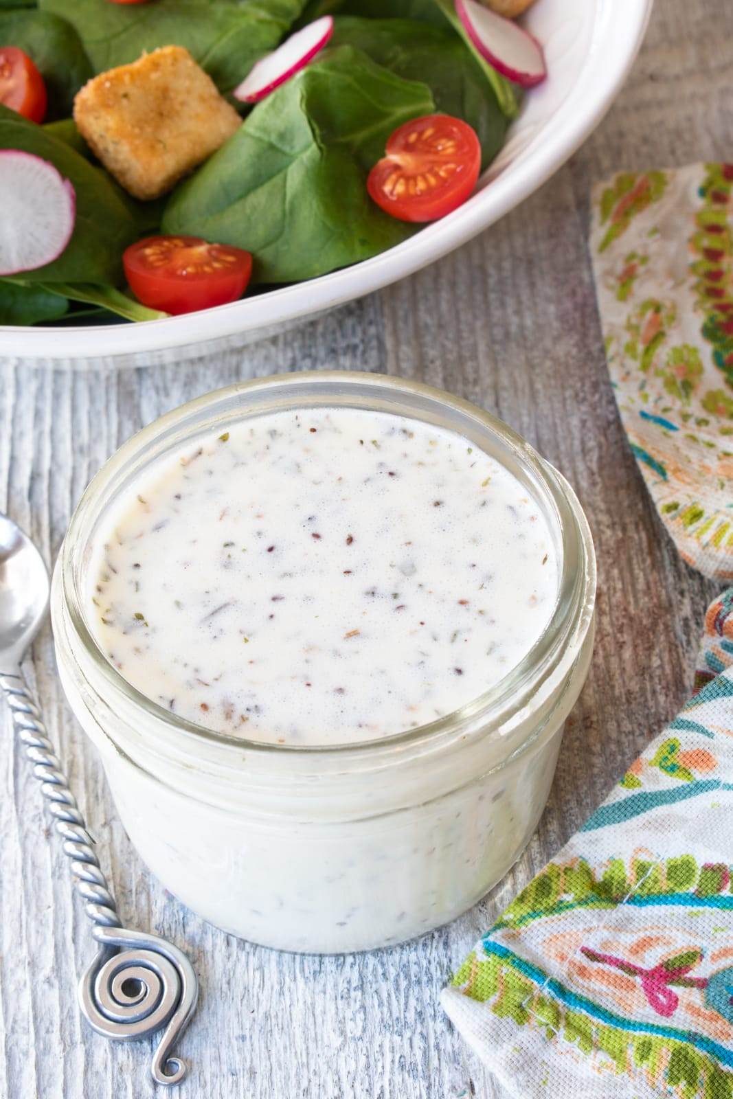 Creamy Italian Dressing | For the Love of Cooking