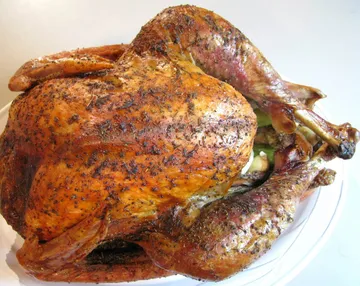 Roasted Turkey with Thyme and Sage | For the Love of Cooking