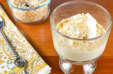 Coconut Pudding | For the Love of Cooking
