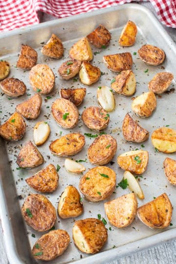 Italian Roasted Potatoes | For the Love of Cooking