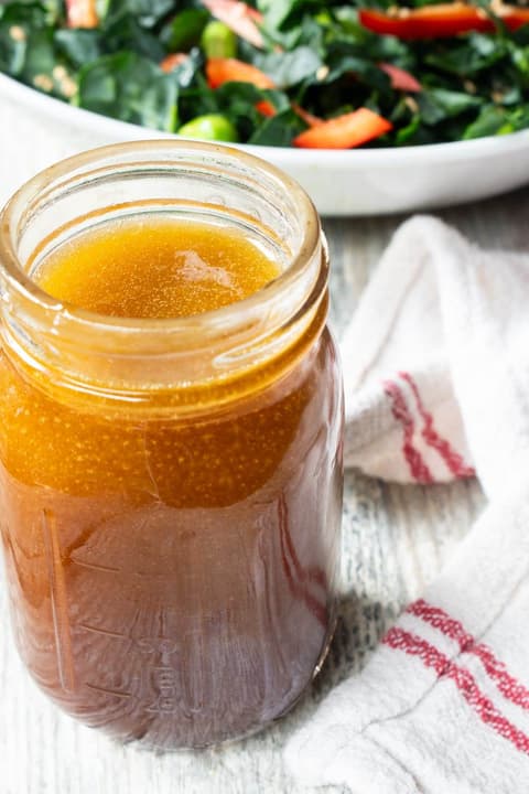 Asian Sesame Dressing | For the Love of Cooking