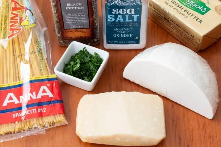 Spaghetti with Mizithra and Browned Butter | For the Love of Cooking