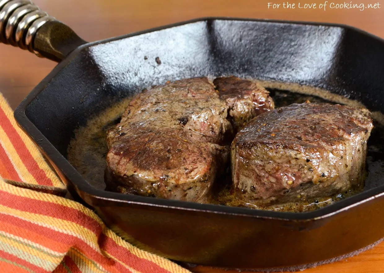 Steakhouse Filet Mignon | For the Love of Cooking