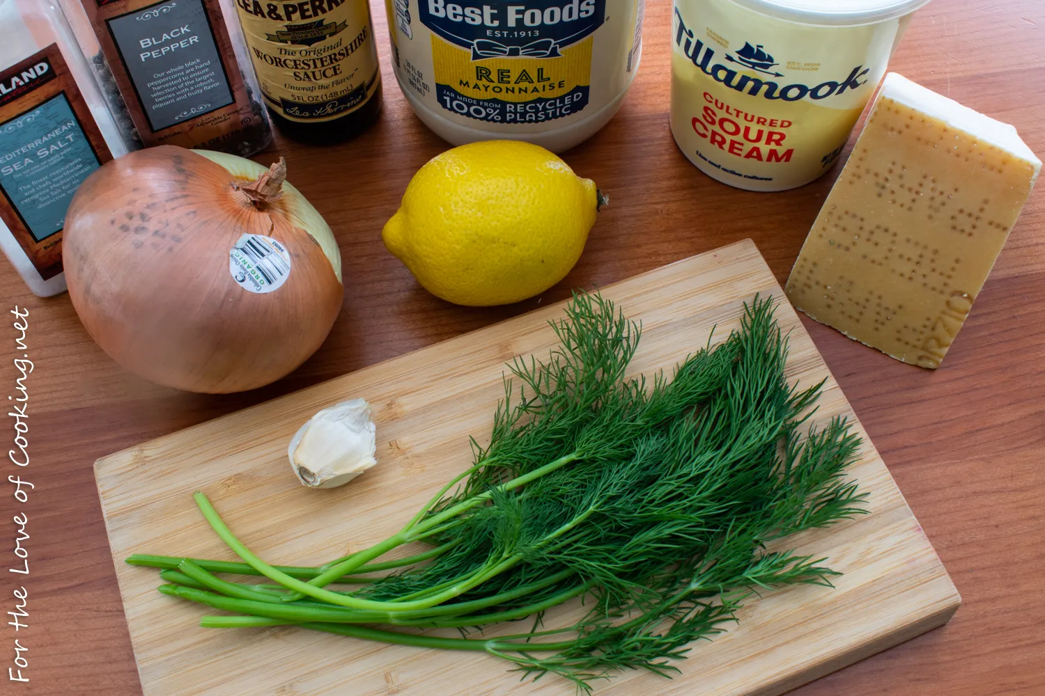 Creamy Dill Dressing | For the Love of Cooking