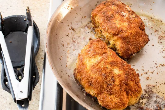 Cheesy Chicken Milanese | For the Love of Cooking